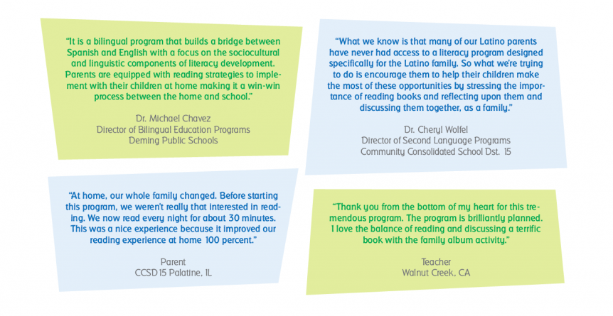 Reading and Language Development for Parent Engagement